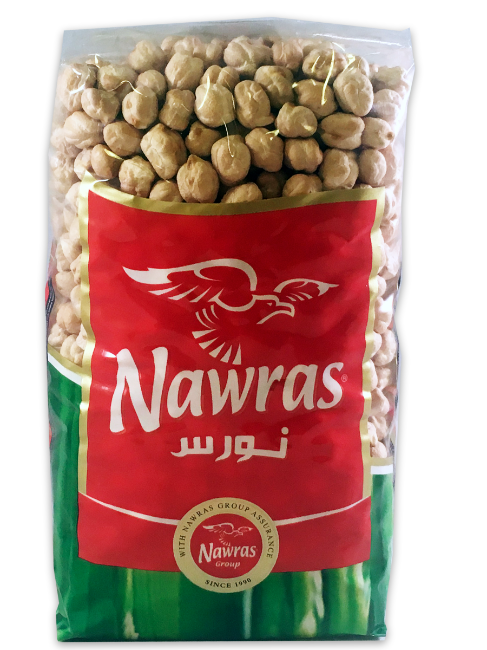 Nawras 900 gr 12 mm kikärter 1*10 – NawrasFoods