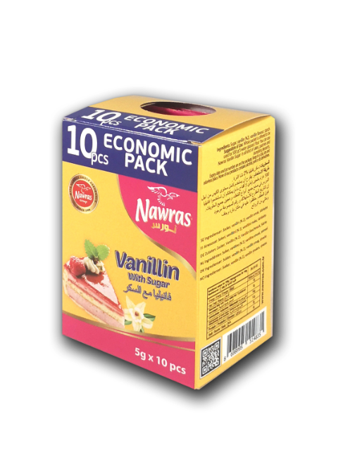Nawras 5 gr vanillin socker (1*36 pcs) 1*12 – NawrasFoods