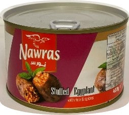 Nawras 400 gr auberginer med ris 1*24 – NawrasFoods